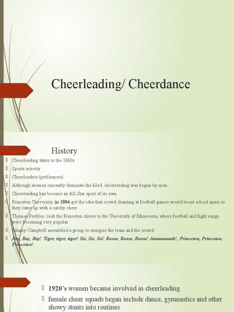 Cheerleading PPt | PDF