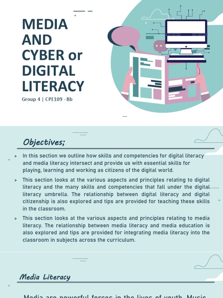 Digital and Media Literacy Overview | PDF | Literacy | Behavior ...
