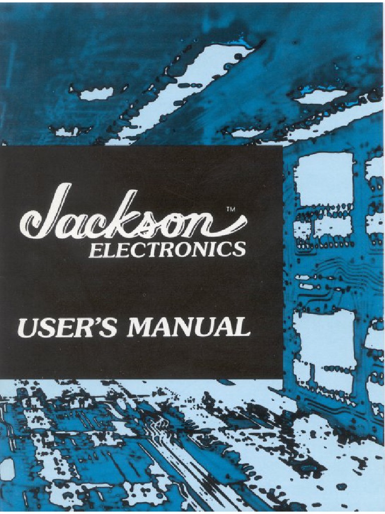 JACKSON_MANUAL | PDF