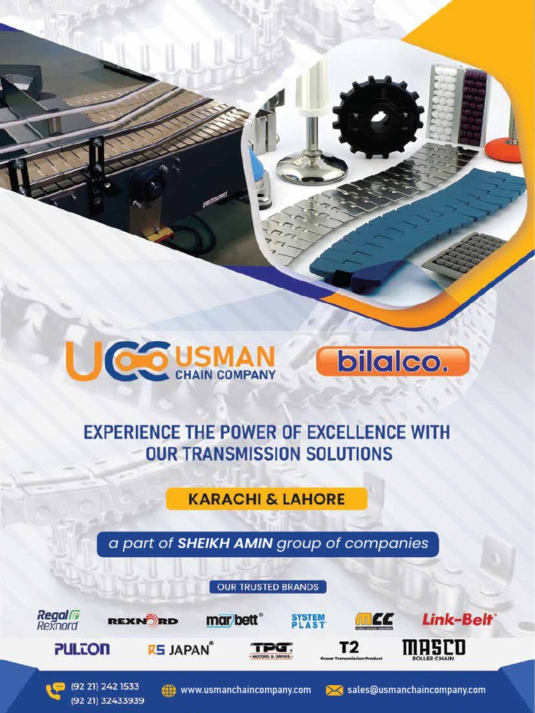 Usman Chain Company: Quality Transmission Solutions | PDF