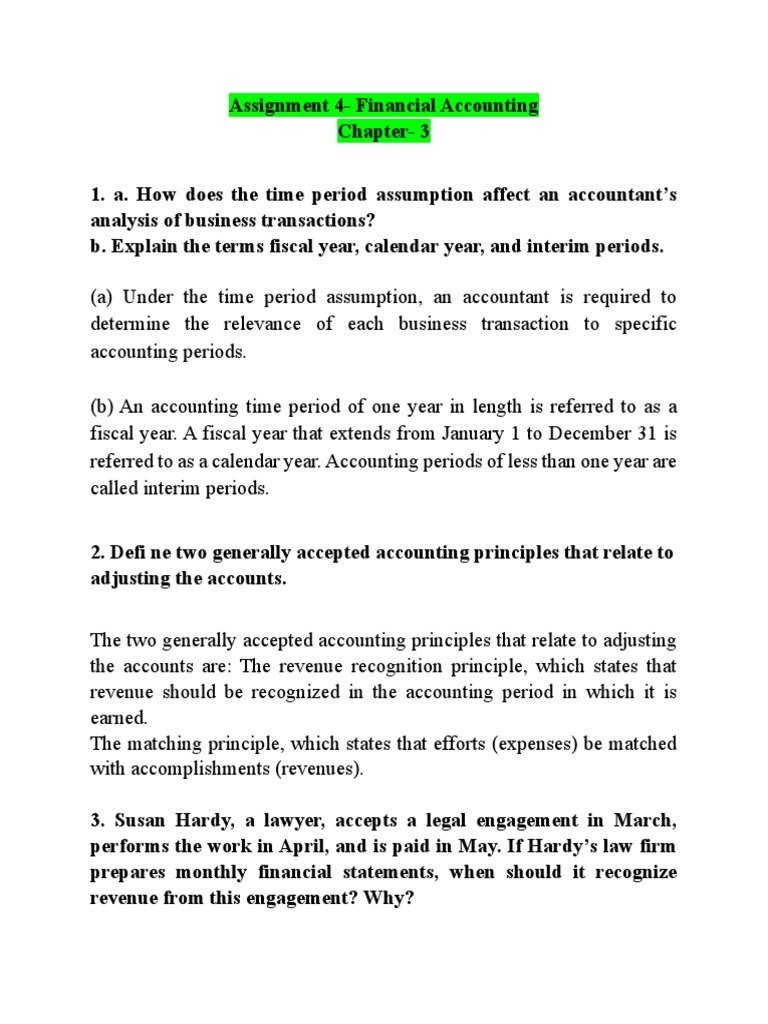 Financial Accounting Adjustments Guide | PDF | Finance & Money Management