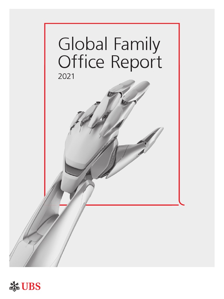 Ubs Gfo Report 2021 Double Pages | PDF
