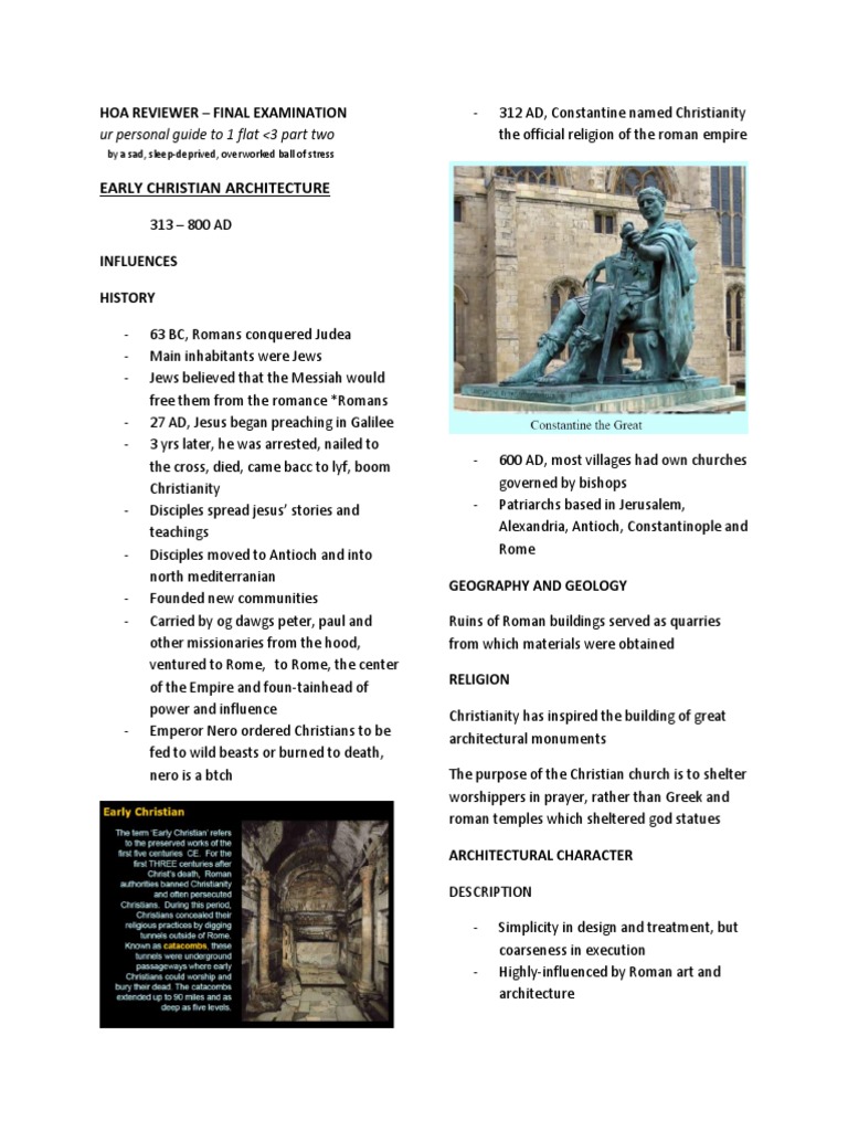 Hoa Reviewer Finals - Christbyz | PDF | Architectural Design | Architecture