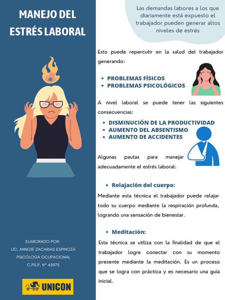 Manejo Del Estrés Laboral | PDF