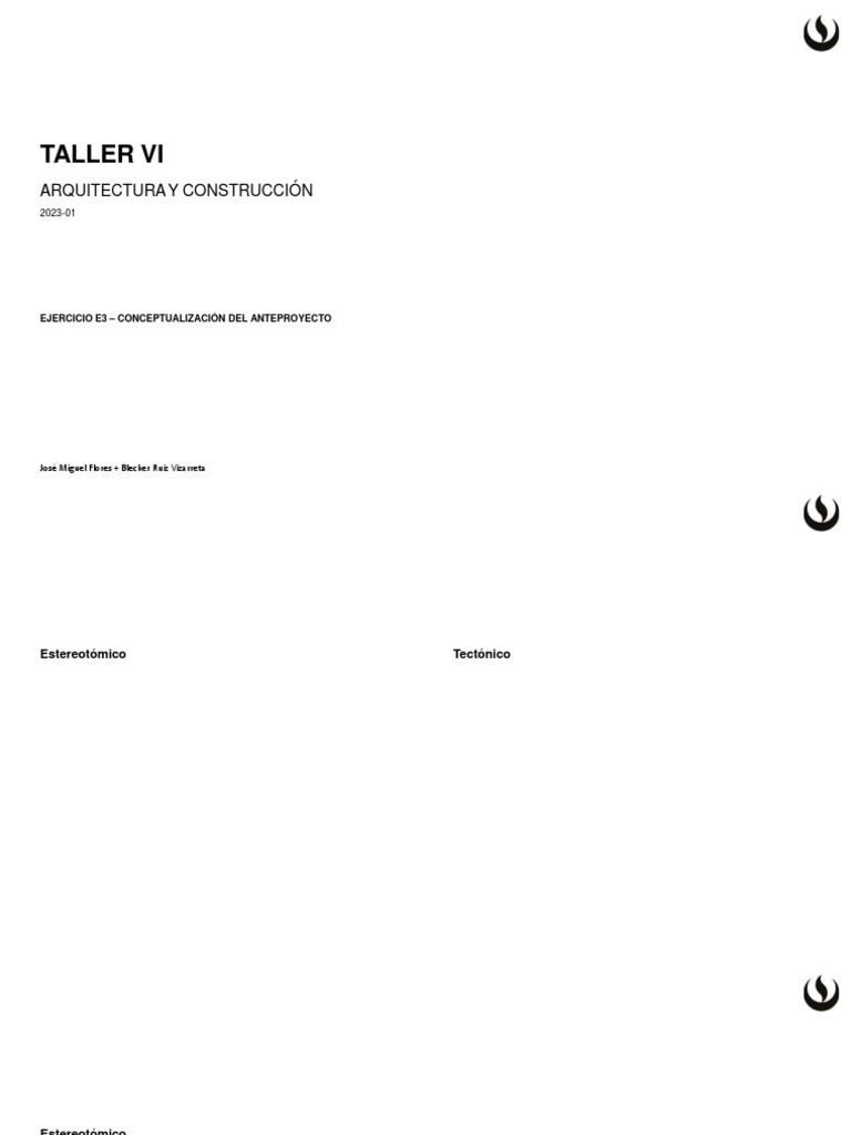 2023 01 Taller Vi 06 Ejercicio E3 | PDF | Arte