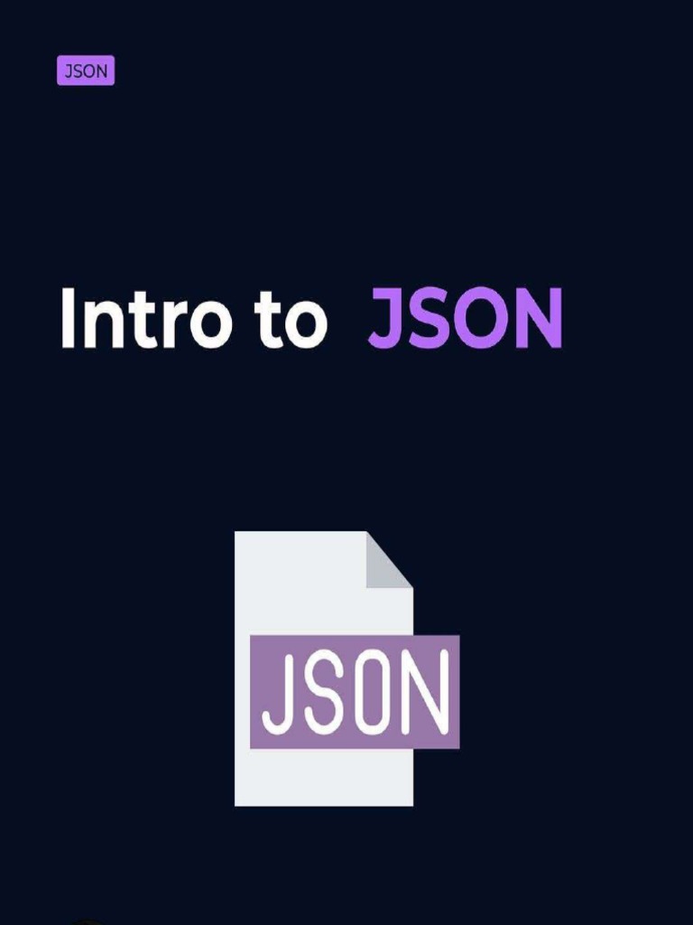 Intro To JSON | PDF Intro To JSON | PDF