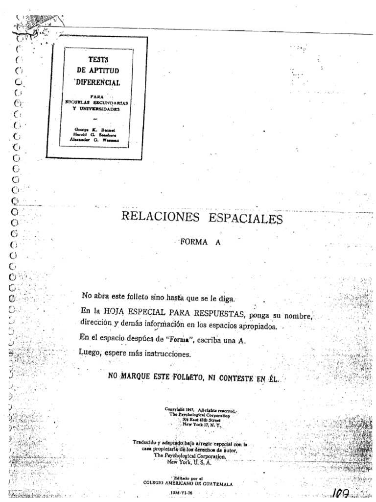 (DAT) Relaciones Espaciales | PDF