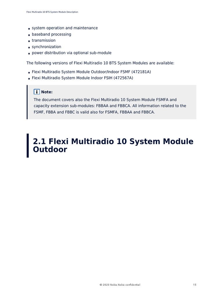 System Module FSMF | PDF | High Speed Packet Access | Lte (Telecommunication)