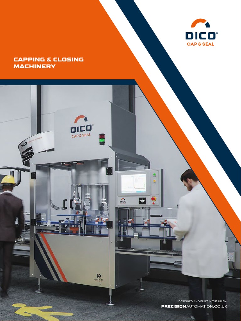 DICO Capping Brochure | PDF | Machines | Automation