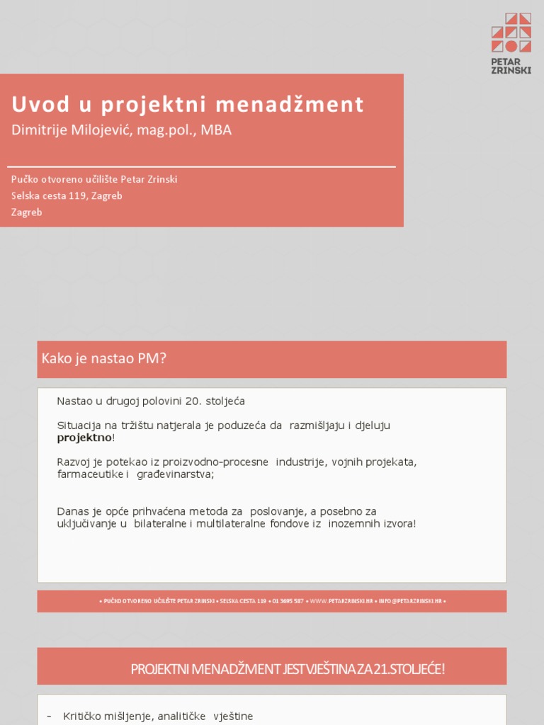 01-uvod-u-projektni-menadzment (1) | PDF