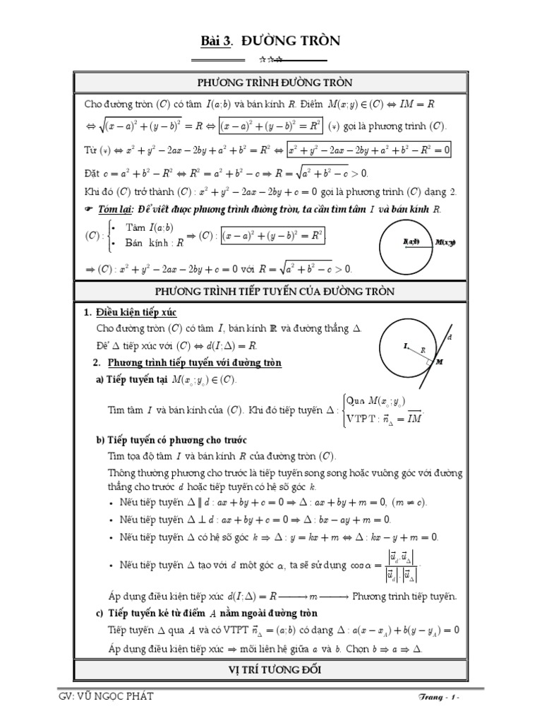 PT Duong Tron - LG | PDF