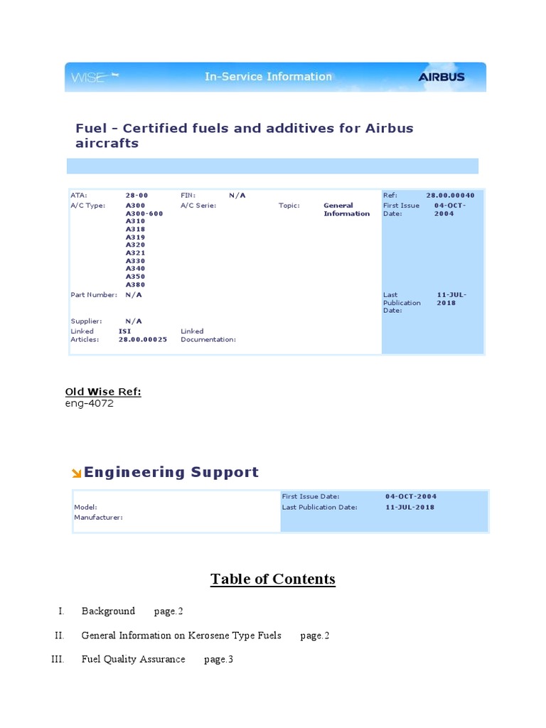 Isi Fuel Mixtures | PDF | Jet Fuel | Kerosene
