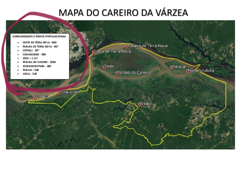 Mapa Careiro Da Várzea | PDF
