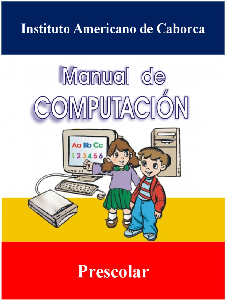 Manual de Computacion Prescolar | PDF | Calculadora | Monitor de computadora