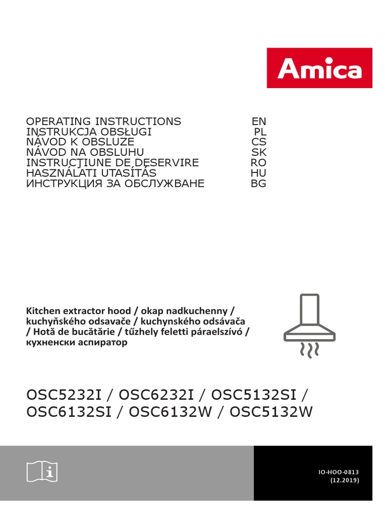 Instrukcja Obslugi AMICA OSC5232I | PDF
