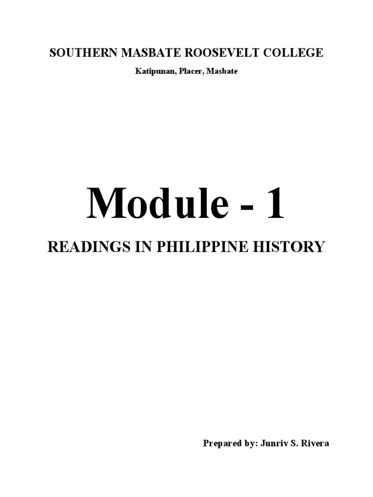 College Module 1 | PDF | Idea | Historian