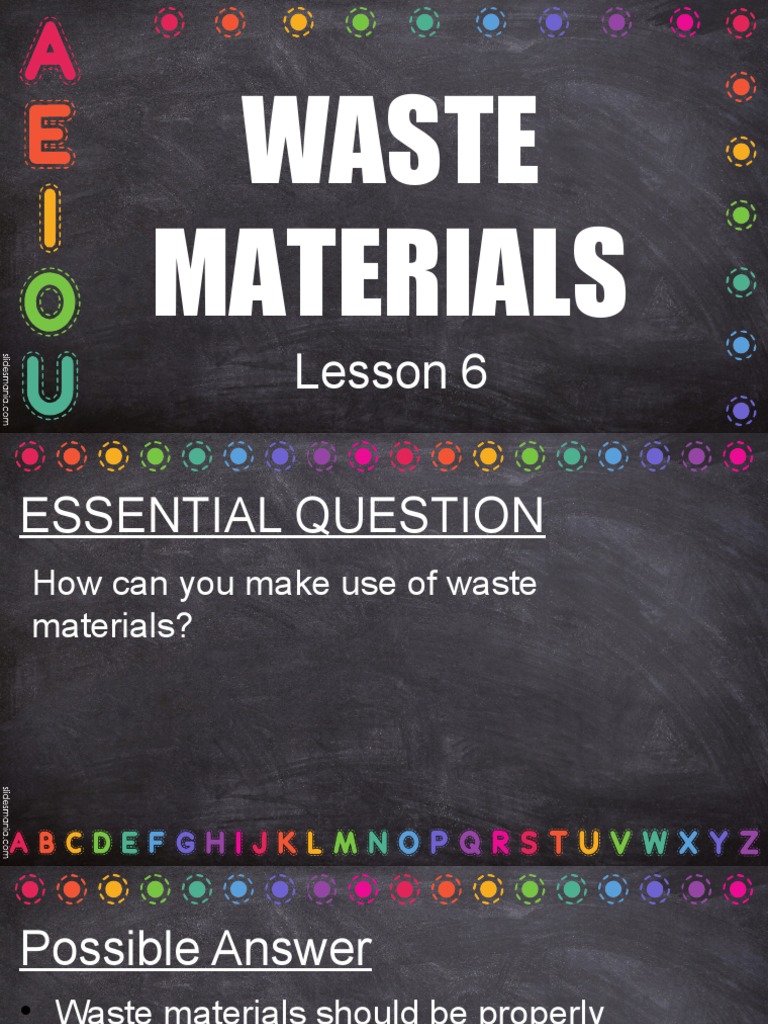 Effective Waste Management Techniques | PDF | Waste | Recycling