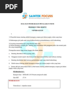 (Soal Materi) Kata Berpasangan Tetap | PDF