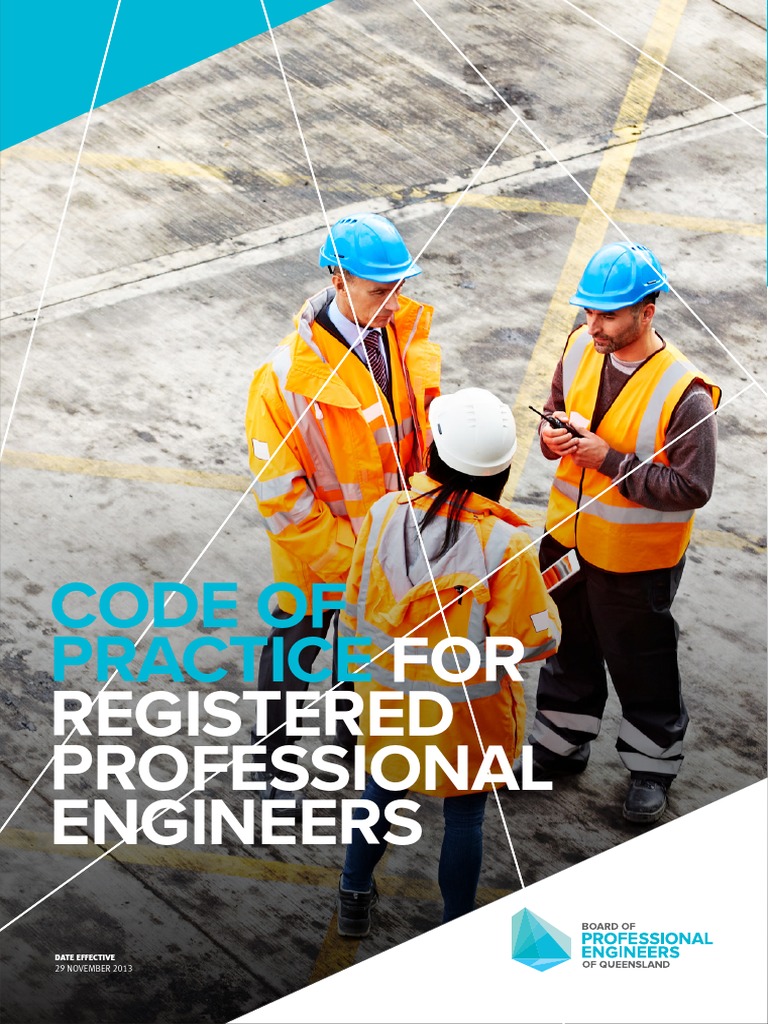 Code of Practice for Engineers in Queensland | PDF | Engineer ...
