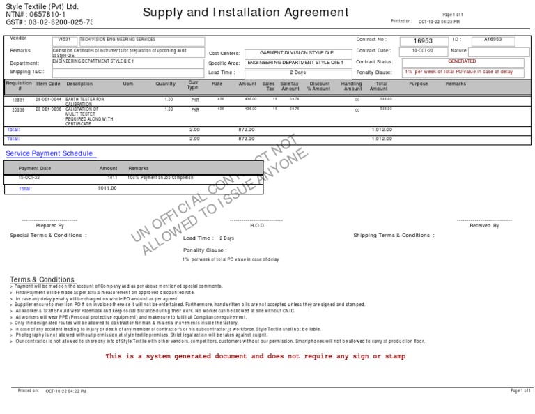 Earth Testing Equipment | PDF | Economies | Business