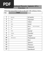 Intonation Exercises With Answers | PDF | Question | English Language