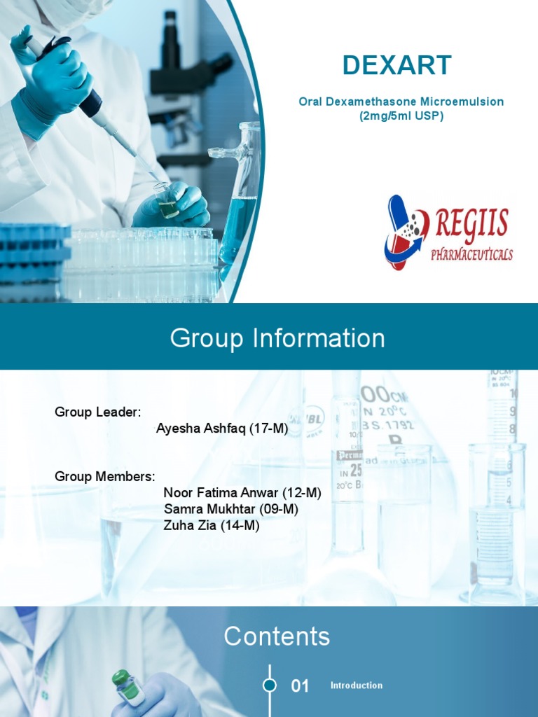 Dexamethasone Microemulsion Formulation | PDF | Pharmaceutical ...