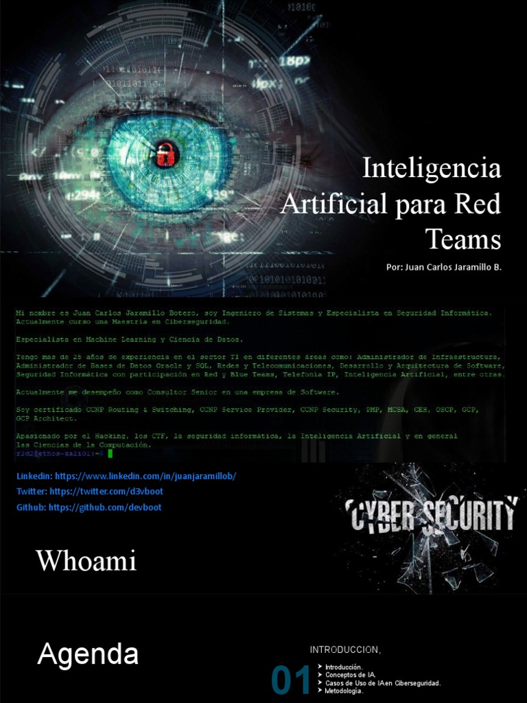Inteligencia Artificial para Red Teams | Descargar gratis PDF | Red neuronal artificial ...