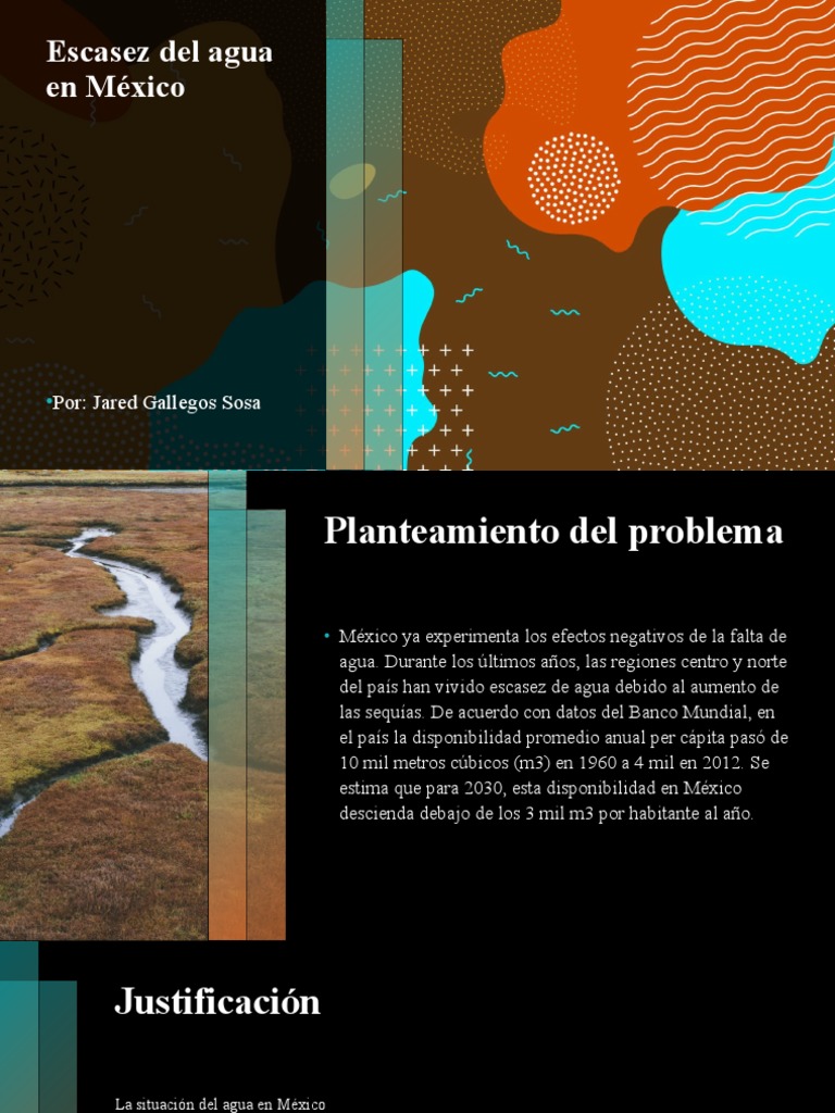Escasez Del Agua en México | PDF