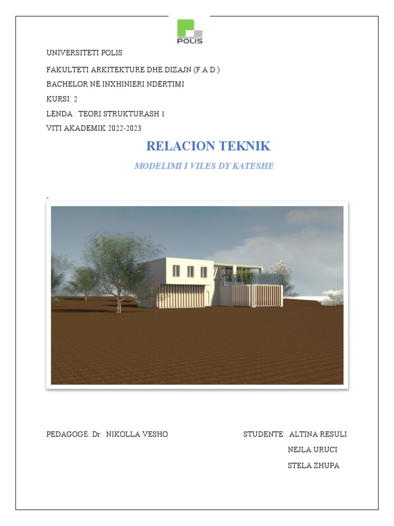 Modelimi i Viles Dy Kateshe | PDF | Tecnología