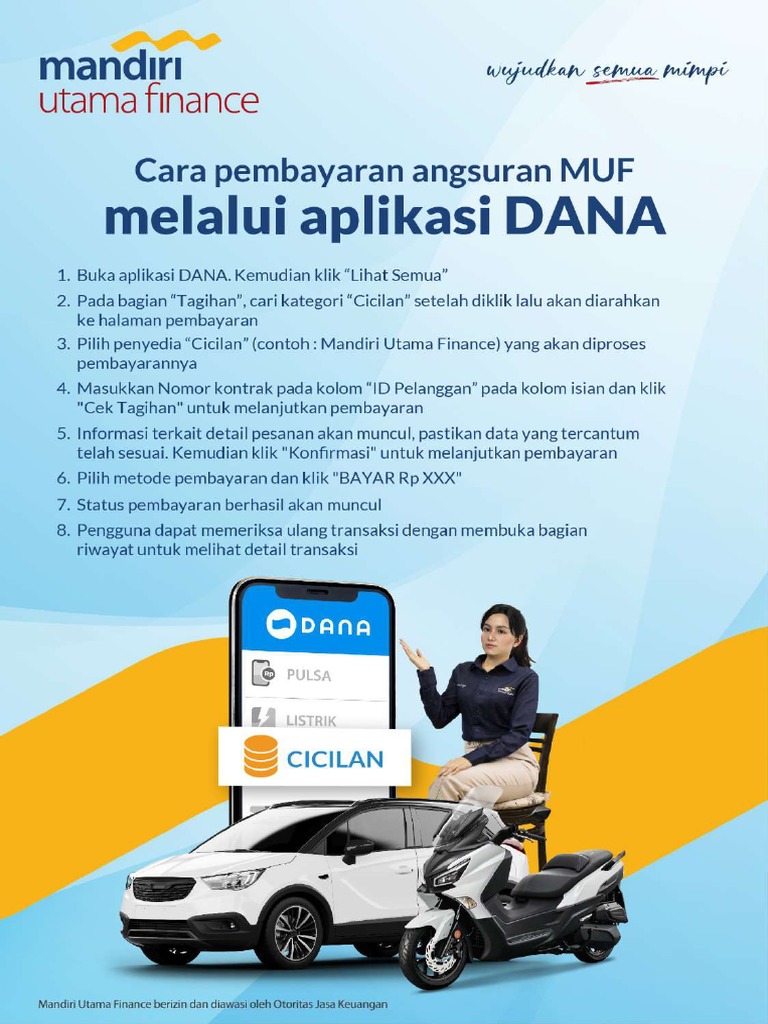 Cara Pembayaran MUF Dana | PDF