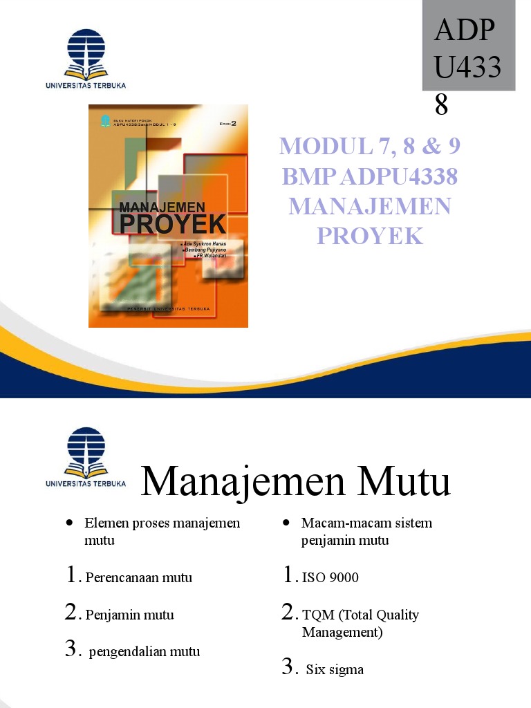 Manajemen Proyek dan Evaluasi AMDAL | PDF | Bisnis