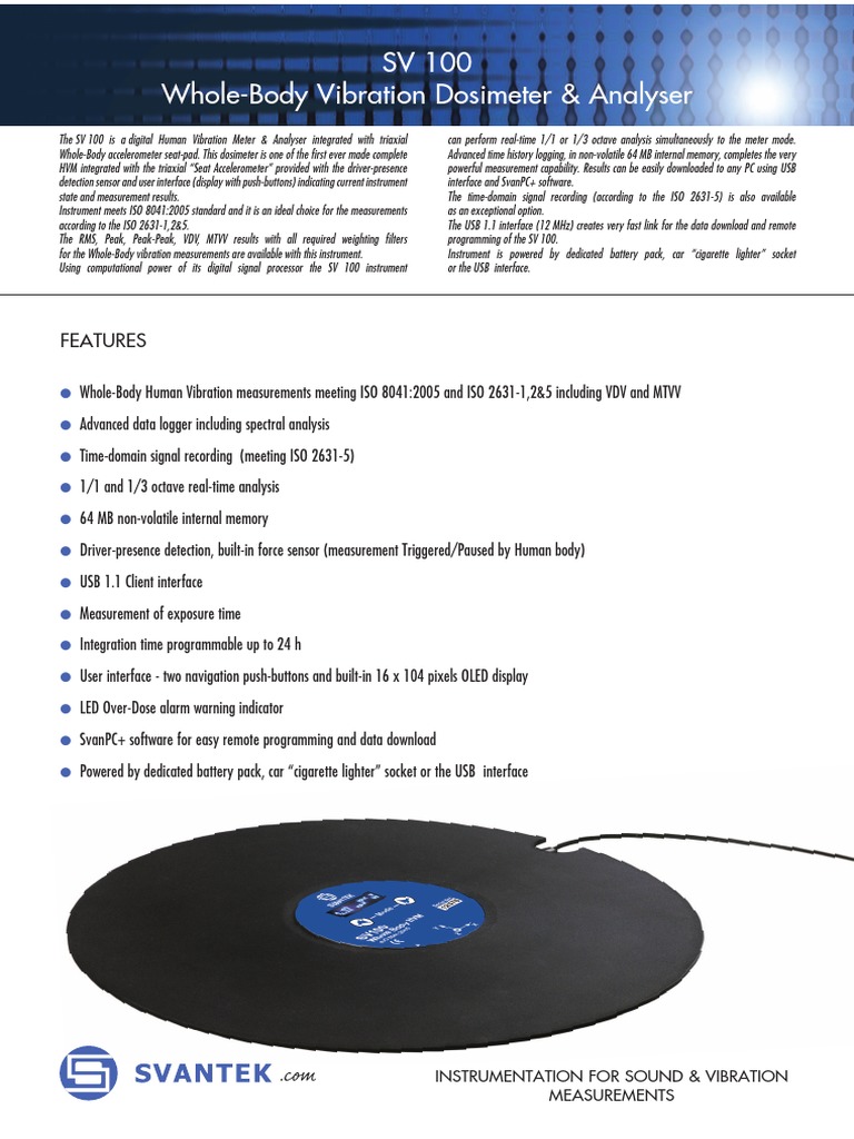 SV100 | PDF | Accelerometer | Usb