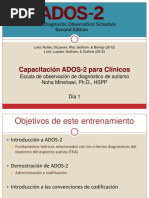 Manual ADOS 2 Modulo 3 | PDF | Espectro autista | Comunicación