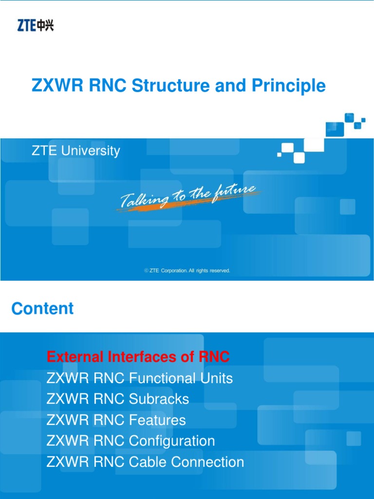08 ZXWR RNC Structure and Principle - PPT-52 | PDF | Network Switch ...