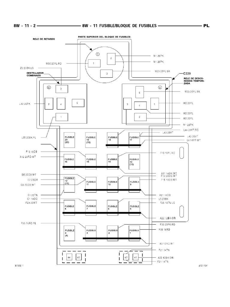 Parte Superior Del Bloque de Fusibles | PDF
