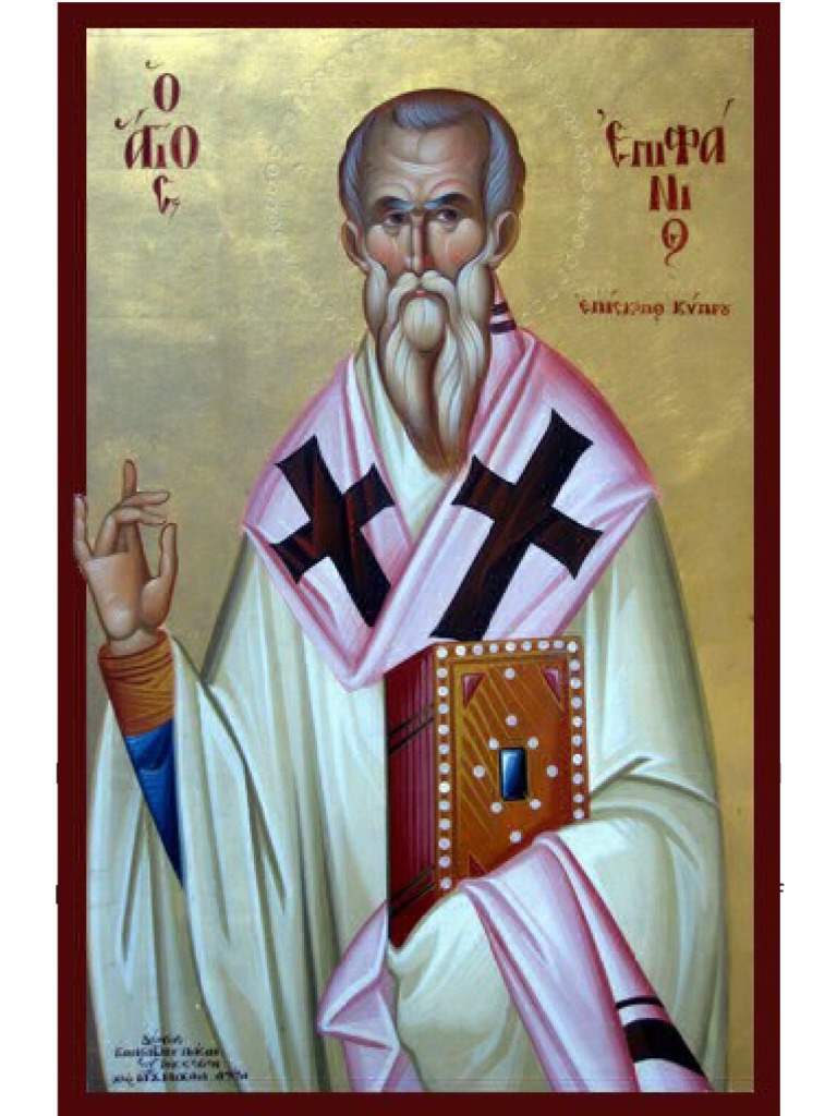 St. Epiphanius Picture and Life | PDF