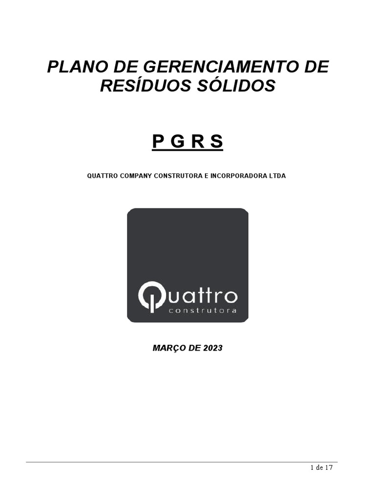 Modelo Pgrs | PDF