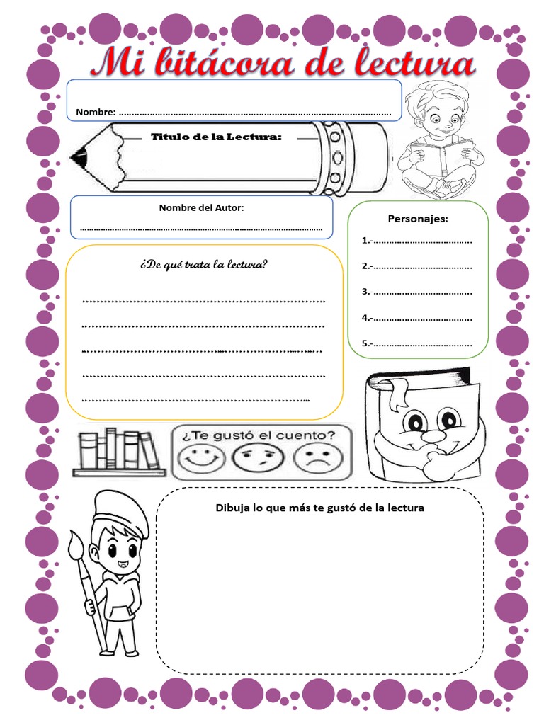 Mi Bitacora de Lectura | PDF