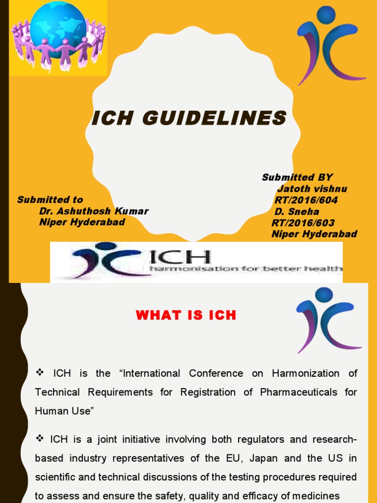 ICH Guidelines | PDF
