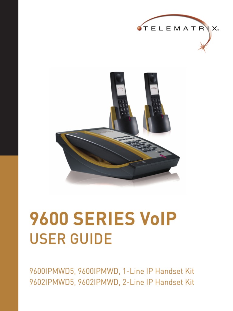 TMX 9600series Voip Userguide | PDF