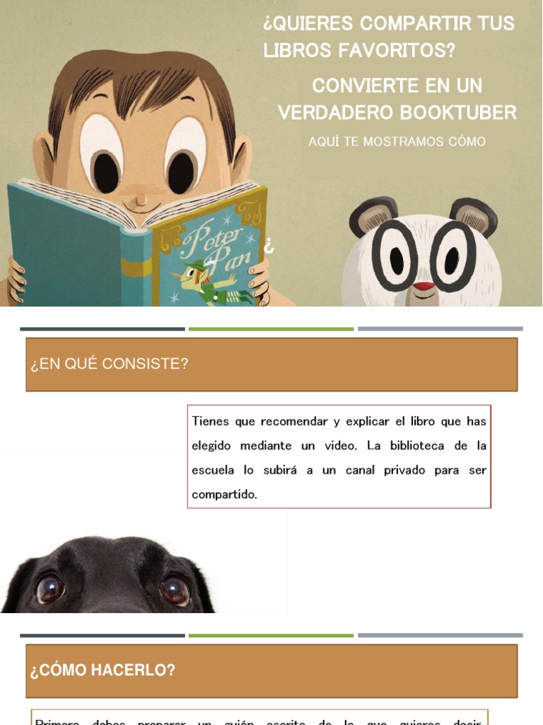 Cómo Ser Un Booktuber. | PDF