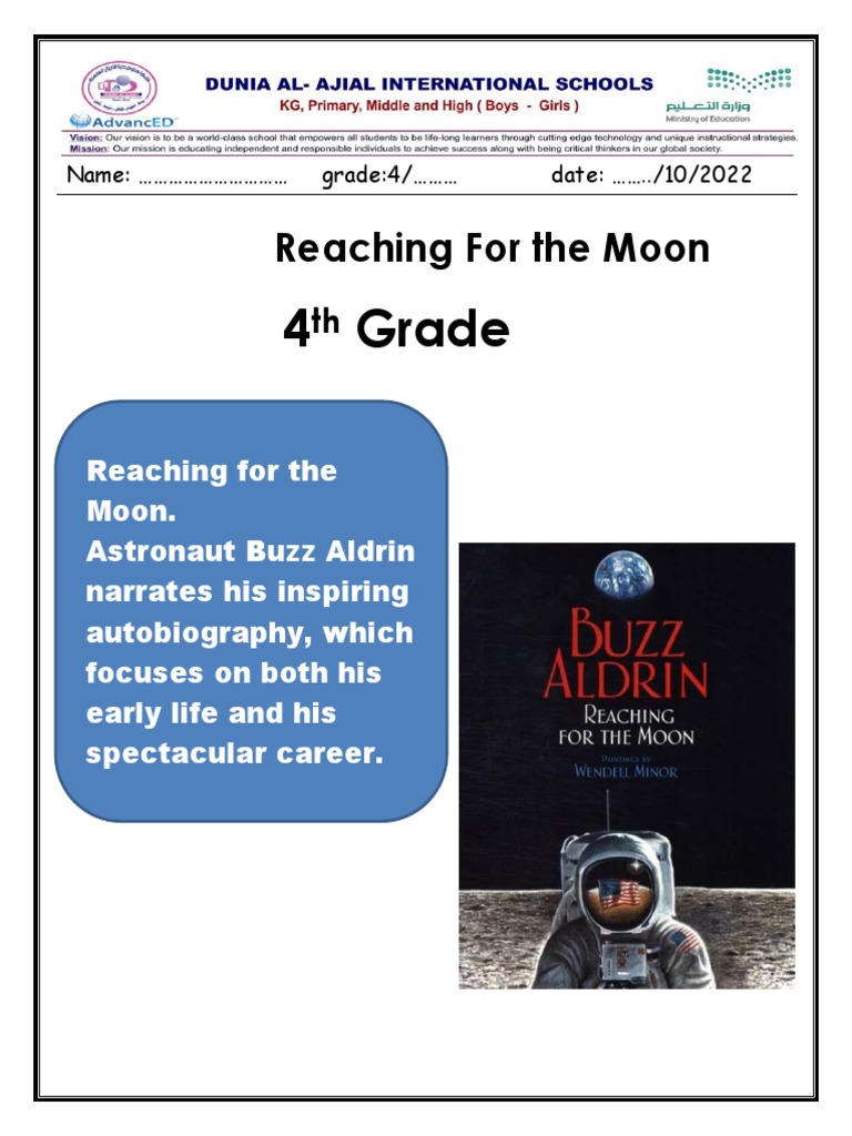 4 Grade: Reaching For The Moon | PDF