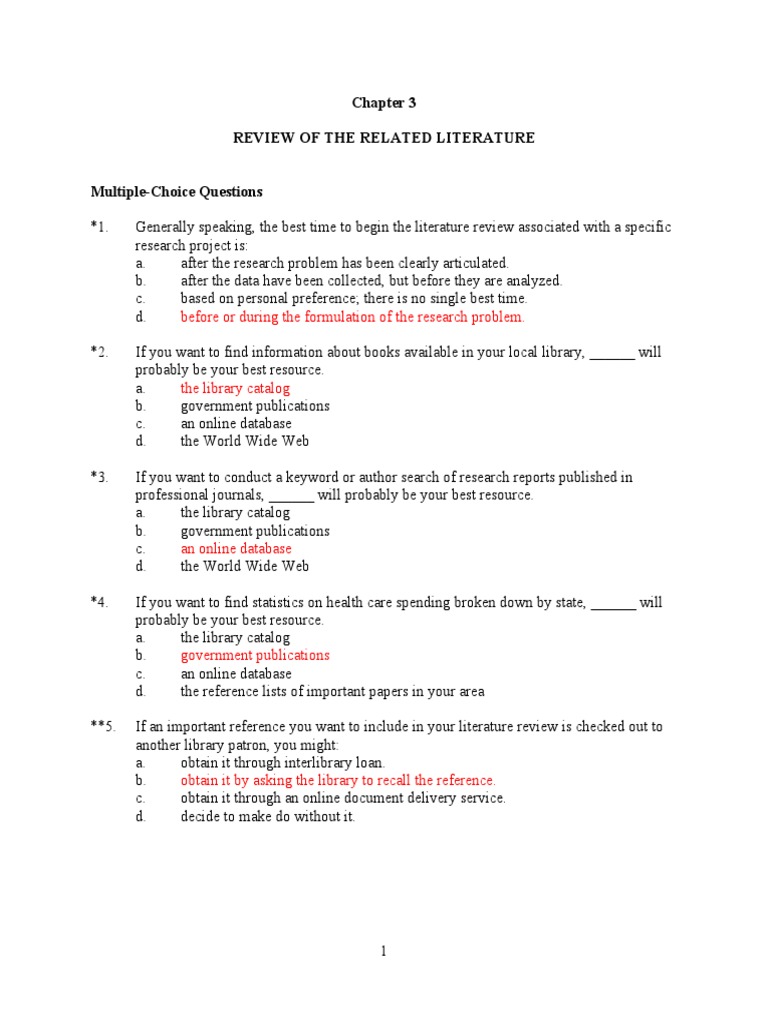 Chapter 3 Questions | PDF | Libraries | Information Science