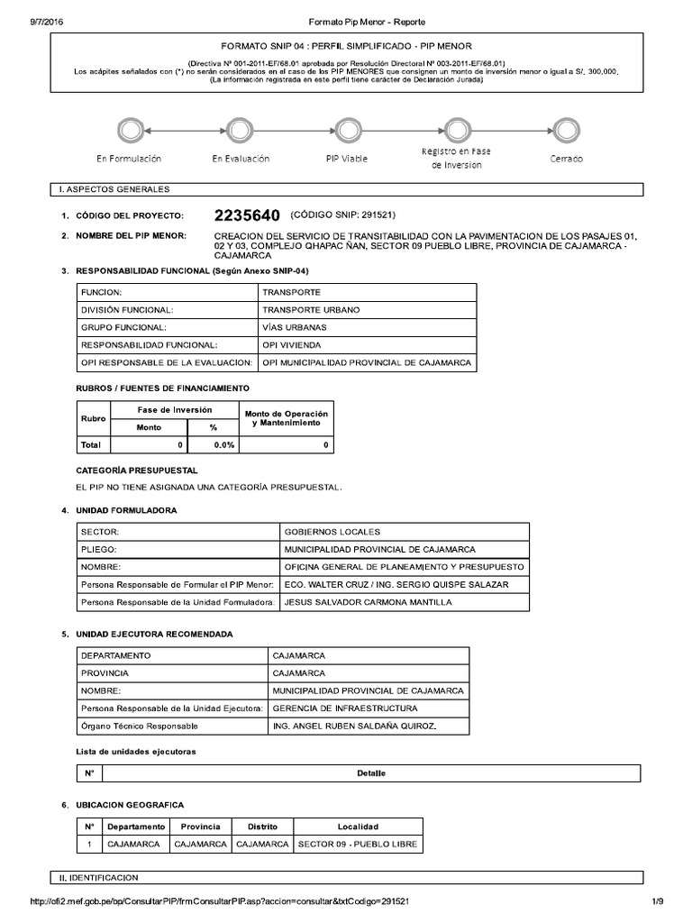 Ficha Formato Snip | PDF