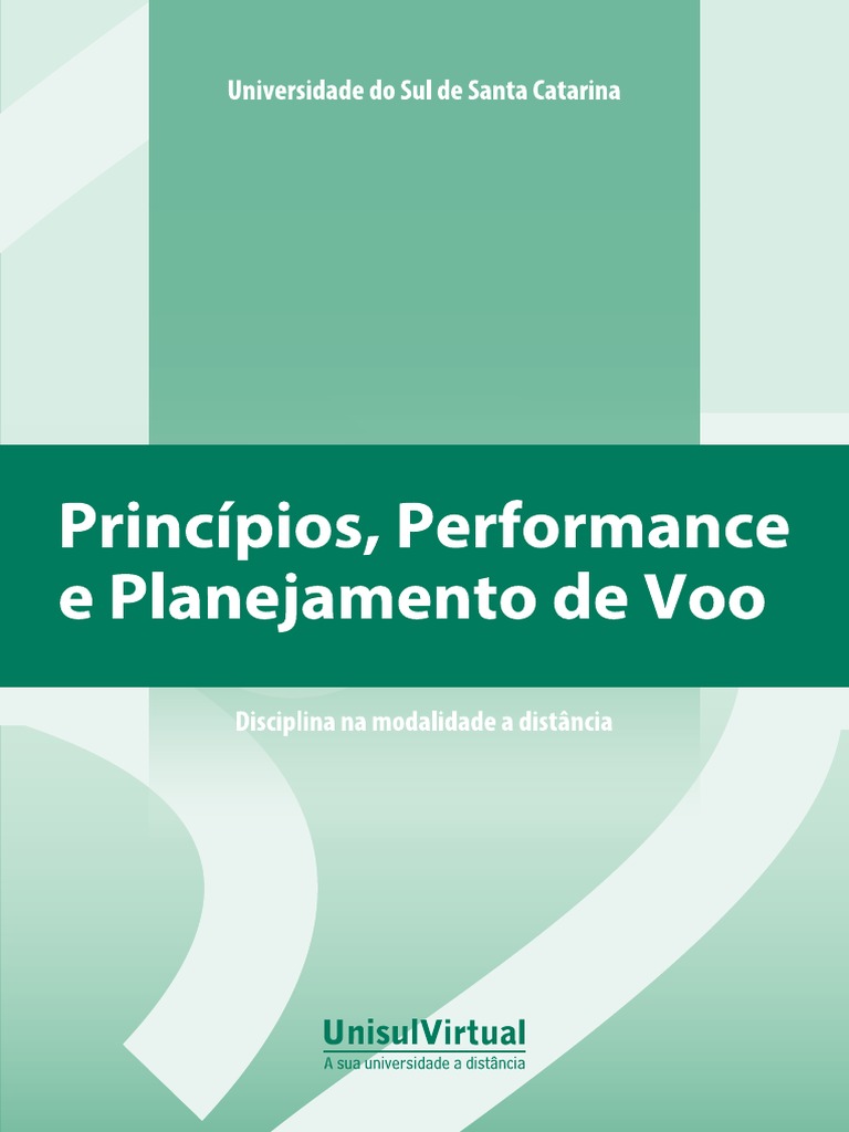 Princípios, Performance e Planejamento de Voo - Livro Didatico - Unisul ...