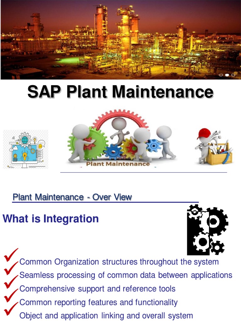 SAP Plant Maintenance | PDF | Computing | Systems Engineering