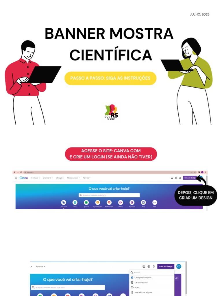 PASSO A PASSO - BANNER (1) (1) | PDF | Ciência da Computação | Informática