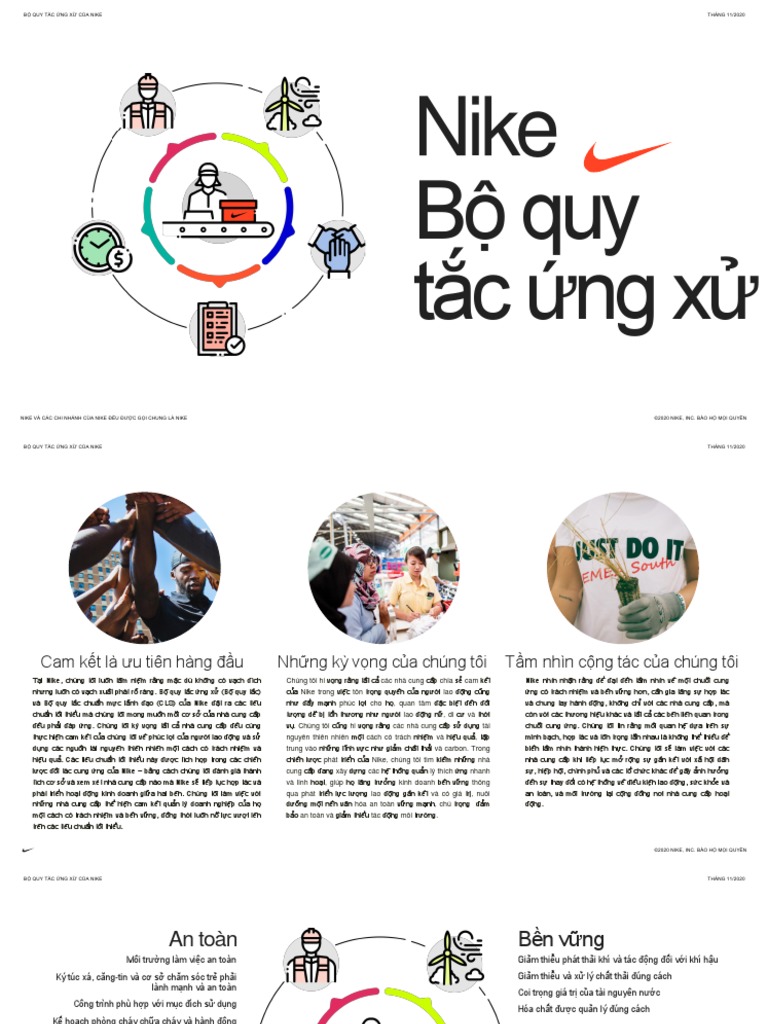 2020 Nike Code of Conduct - Final VIVN Vietnam 21q4 | PDF