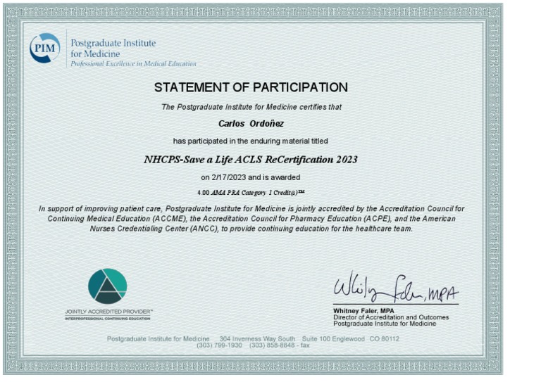 Acls 2023 | PDF | Science & Mathematics