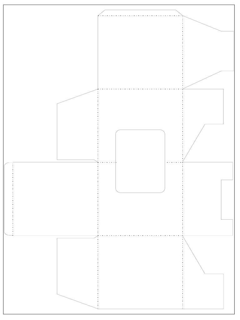 Caja Para Tazas Pdf